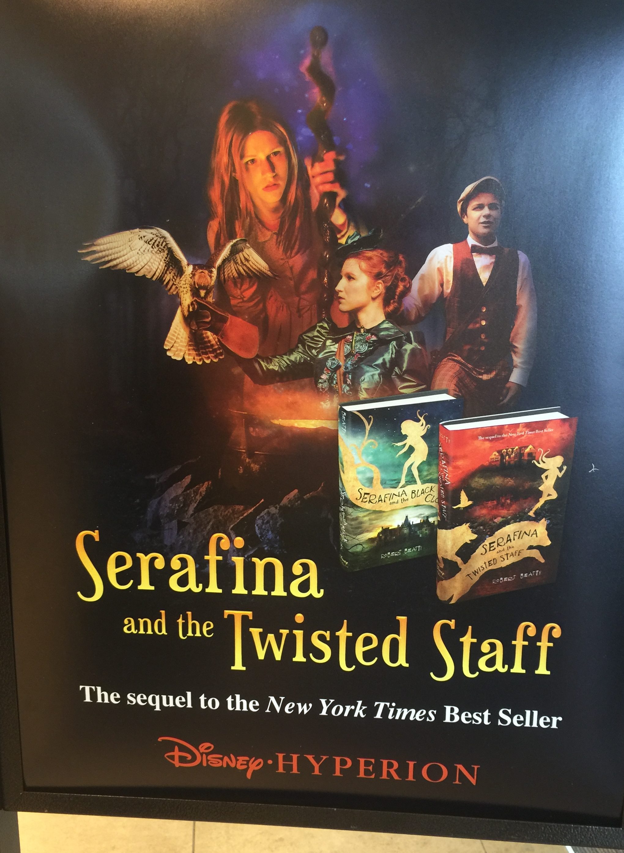 Giveaway! Serafina & The Twisted Staff Signed 1st Edition by Robert ...
